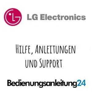 LG Anleitungen, Hilfe & Support