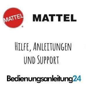 Mattel Anleitungen, Hilfe & Support