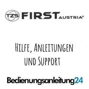 TZS First Austria Anleitungen, Hilfe & Support