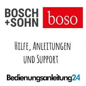 boso Anleitungen, Hilfe & Support